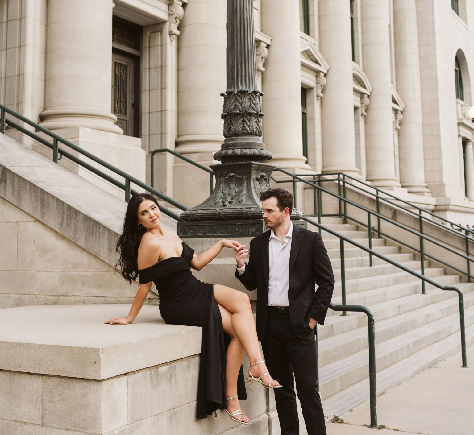 Romantic Downtown Dallas engagement session | Texas ...
